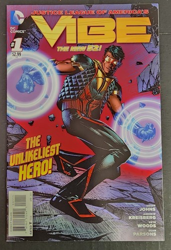 Justice League Of America VIBE #1 (2013) DC Comics New 52 Cisco Ramon ...