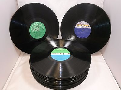 Lot of 50 Vinyl LPs RECORDS Upcycle REPURPOSE ARTS Crafts PARTY Decor ...