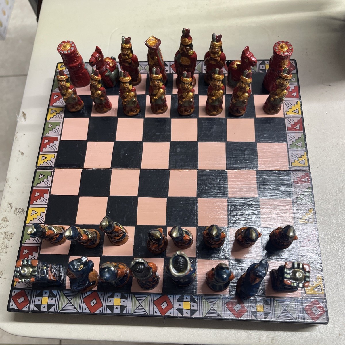 Chess Board Clay