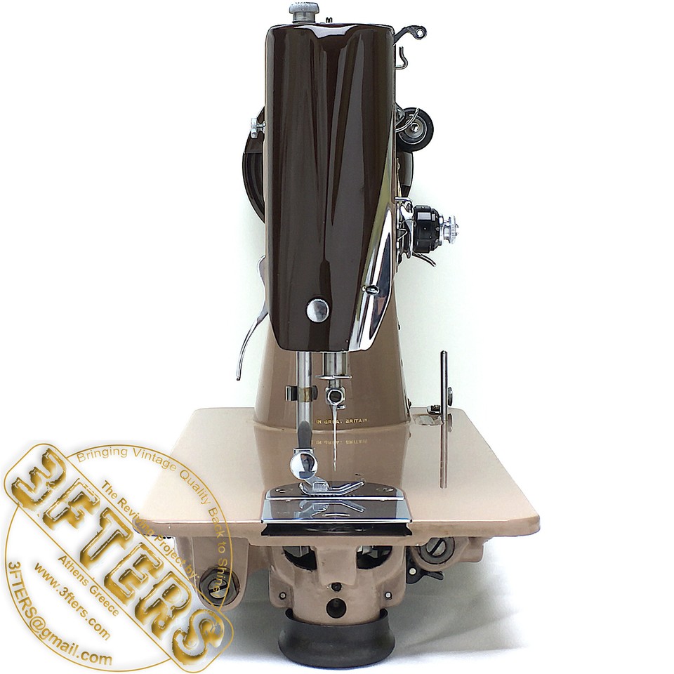 Vintage SINGER 201 201k Heavy Duty Sewing Machine Serviced & Restored ...