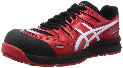 NEW ASICS WORKING Safety Work shoes Win Job CP 103 FCP103 9001 Red ...