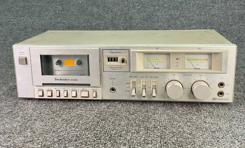 Technics RS-M205 Dolby SystemStereo Cassette Tape Deck Recorder Player ...