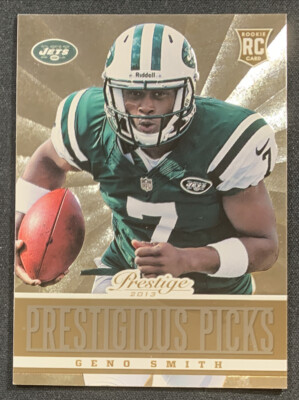 Geno Smith 2013 Prestige Prestigious Picks Rookie Card RC #6 Seahawks ...