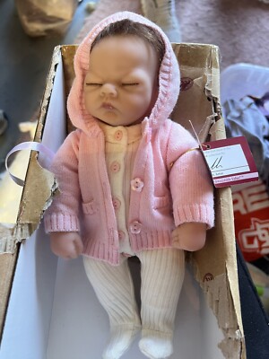 TheAshton Drake Galleries Tiny Miracle Emmy RealTouch Baby Doll 10 In ...