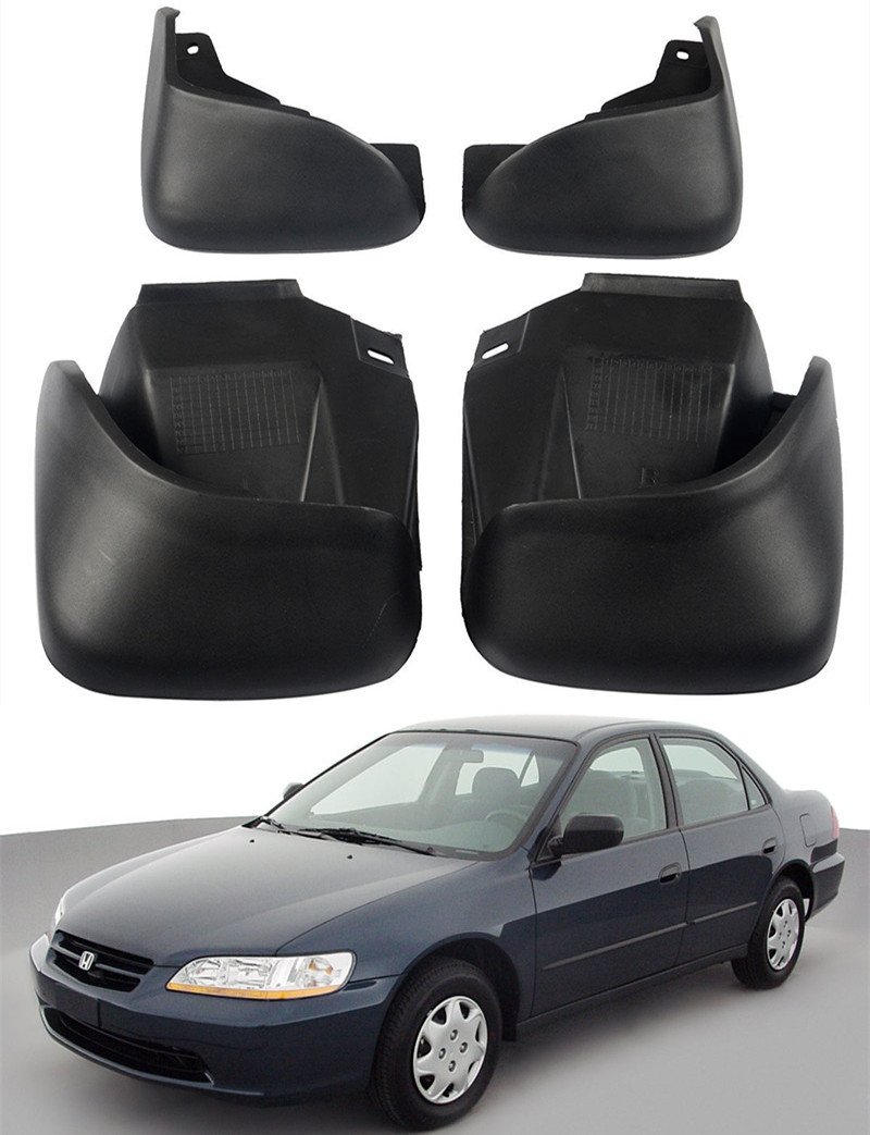 New Front & Rear Splash Guards Mud Flaps Guards For 1998-2002 Honda ...