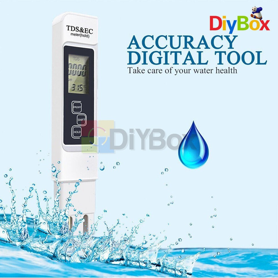 Portable Pen Digital TDS Meter Filter Measuring Water Quality Purity ...