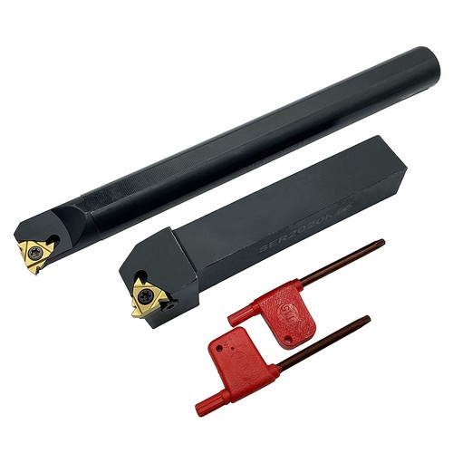 SER 2020K16+SNR 0020R16 20mm CNC Thread Turning Tool Holder+16ER AG60 ...