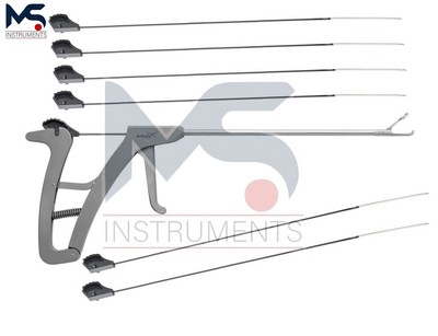 Scorpion Knee Suture Passer Straight with 6 Needles Arthroscopy ...