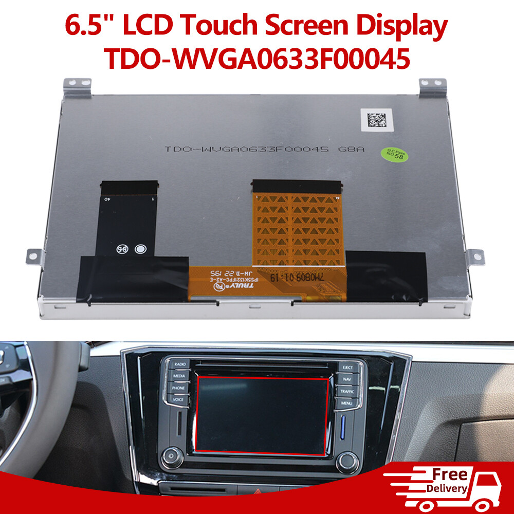 TDO-WVGA0633F00045 6.5'' OEM Touchscreen Display für MIB STD2 NAV 200 ...