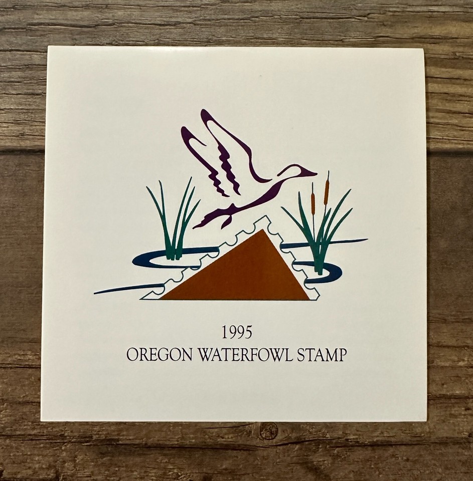 1995 OREGON - State Duck Stamp - MNH **BOOKLET TYPE** Non-Resident | eBay