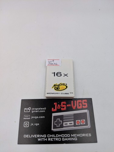 NGA - Nintendo Gamecube MadCatz 16X 1019 Blocks Memory Card | eBay