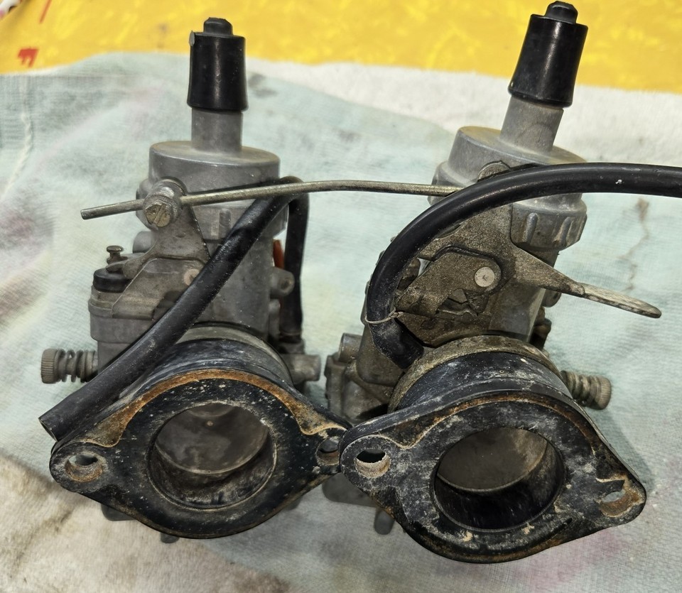 Mikuni Round Slide Carburetors Set | eBay
