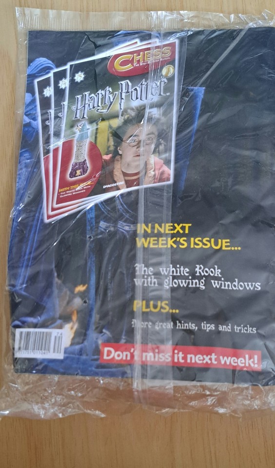 Harry Potter Wizard Chess –egg pawn (Issue 74, Sealed Magazine ...
