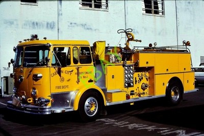 CARSON CITY, NV Fire Apparatus SLIDE: E-10 1970 CROWN | eBay
