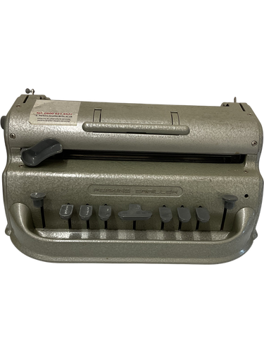 Retro Perkins Brailler Writing Machine - For Repair or Parts | eBay