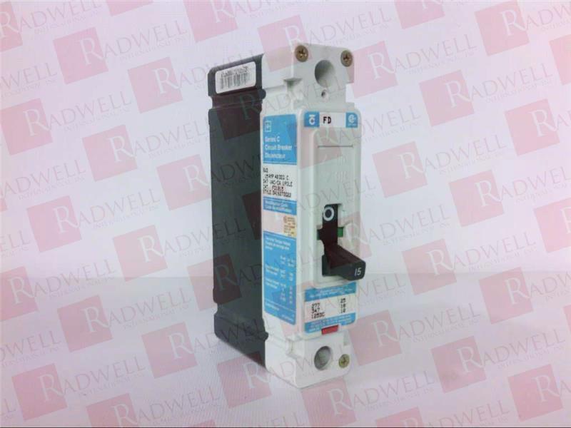 Eaton Cutler Hammer FD 1015 FD1015 15 a 15a Circuit Breaker for sale ...