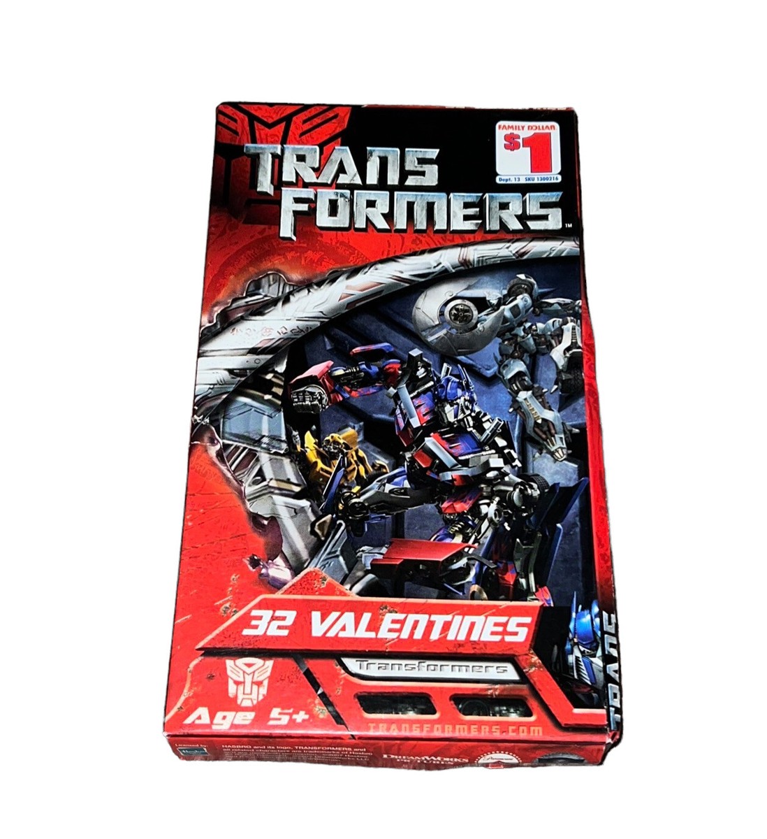 Transformers Prime Valentine Cards Hasbro Transformers 16 Lenticular