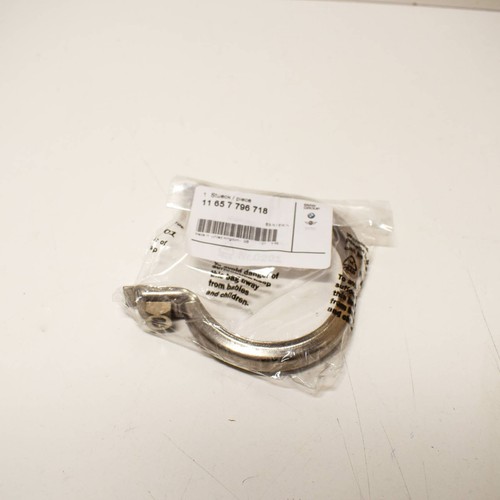 NEW BMW 5 E60 MUFFLER CLAMP 11657796718 7796718 OEM NO IMPORT DUTIES TO ...