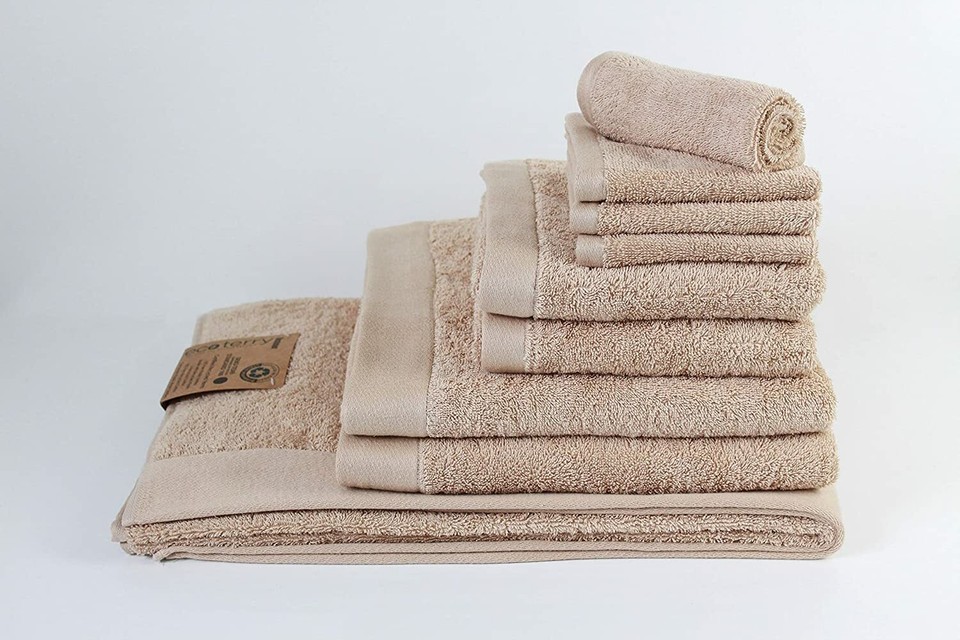 Recycled Towels Sustainable Eco Terry Bathroom Towel Plastic Cotton ...