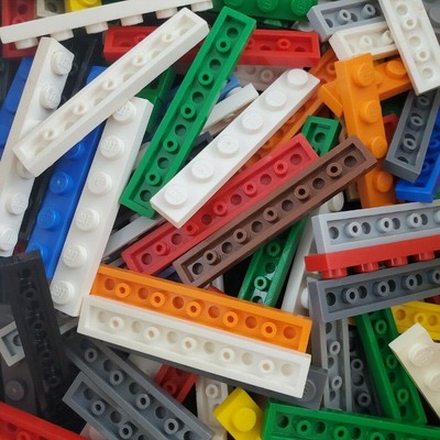 LEGO 1x6 Plates PICK COLOR & QUANTITY - 3666 6x1 Flat Tile Studs City ...