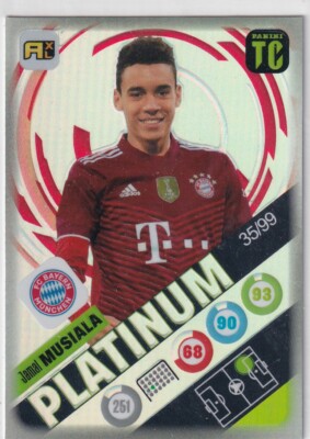 Panini 2022 Top Class Trading Card Parallel Platinum 35/99 Jamal ...
