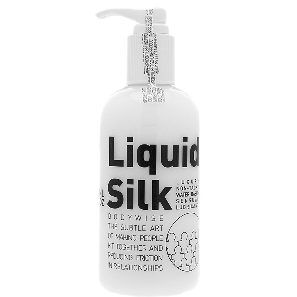 Liquid Silk Lube Water Based Hybrid Lubricant Sex Lube Intimate Massage ...