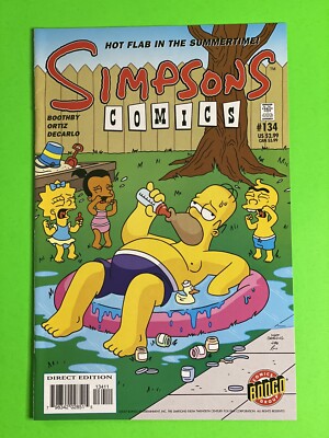The Simpsons Comics # 134 | eBay Australia
