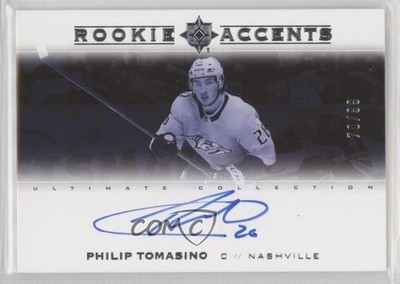 2021 Upper Deck Ultimate Collection Rookie Accents /99 Philip Tomasino ...