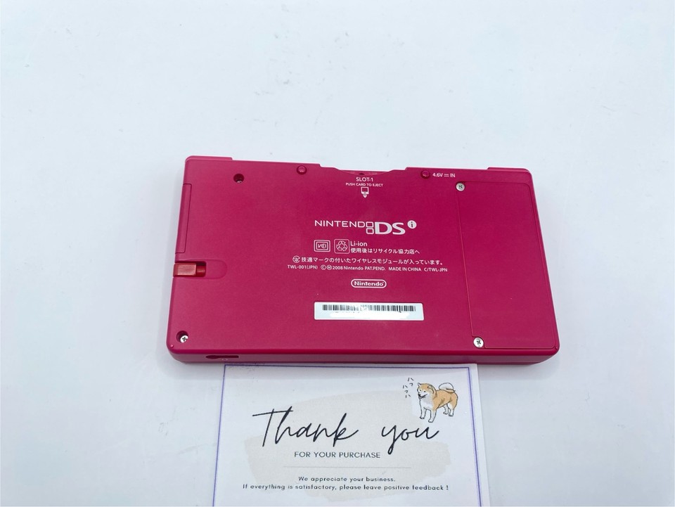 Nintendo DSi Pink Console Stylus TWL-001 w/BOX Japanese language | eBay