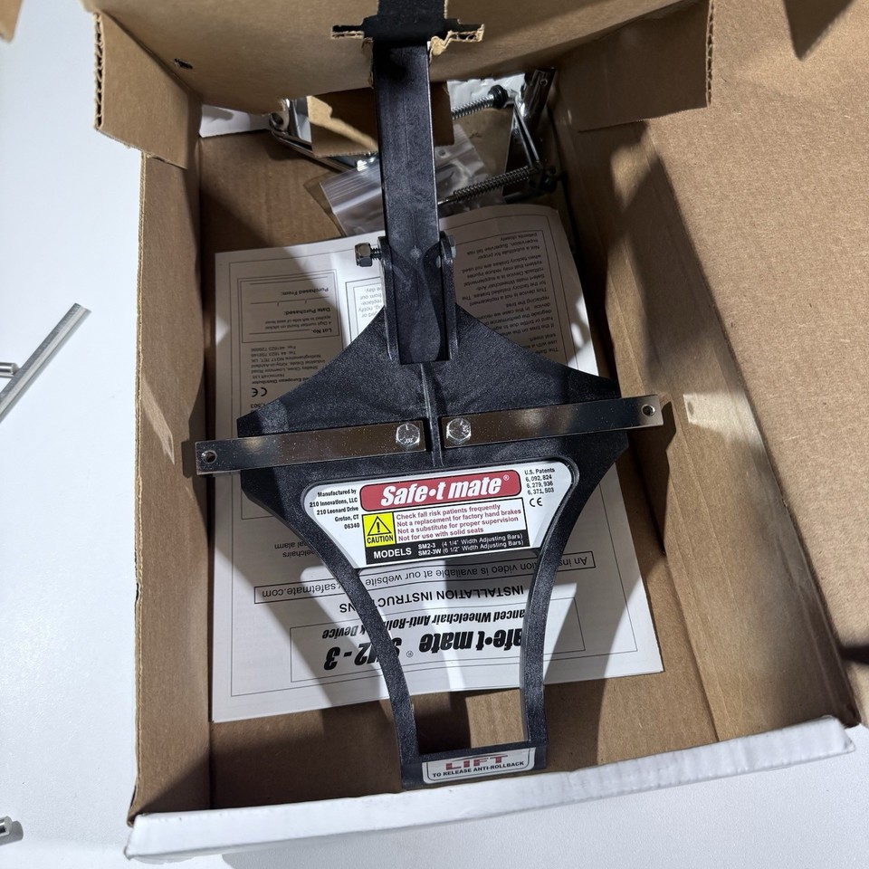 Safe-T Mate SM2-3 Wheelchair Anti-Rollback Device - NEW | eBay