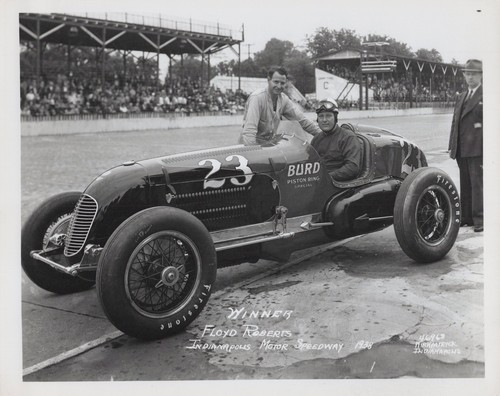 Floyd Roberts #23 Indy 500 Indianapolis Speedway 1938 - Original IMS ...