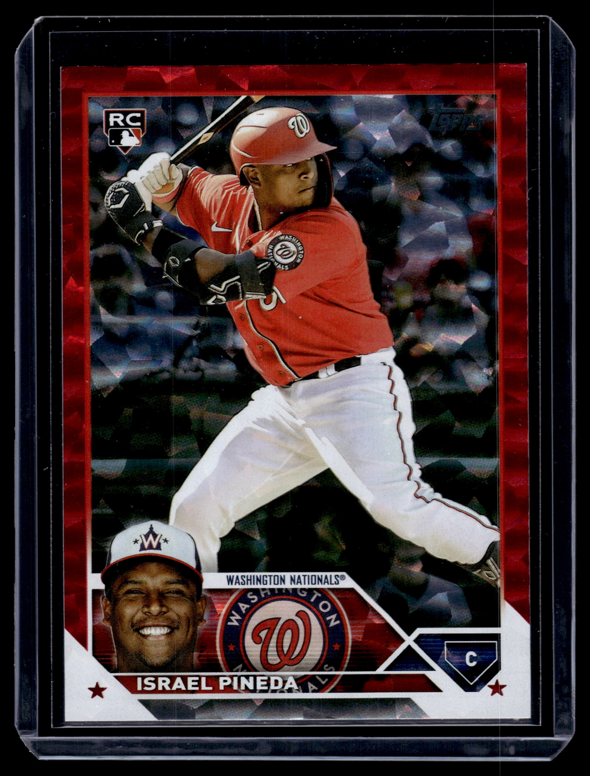 Israel Pineda 2023 Topps Series 2 Baseball Red Foilboard Rookie Card ...