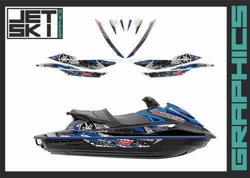 Yamaha VXR waverunner for 2018 graphics set decals kit stickers jet ski ...