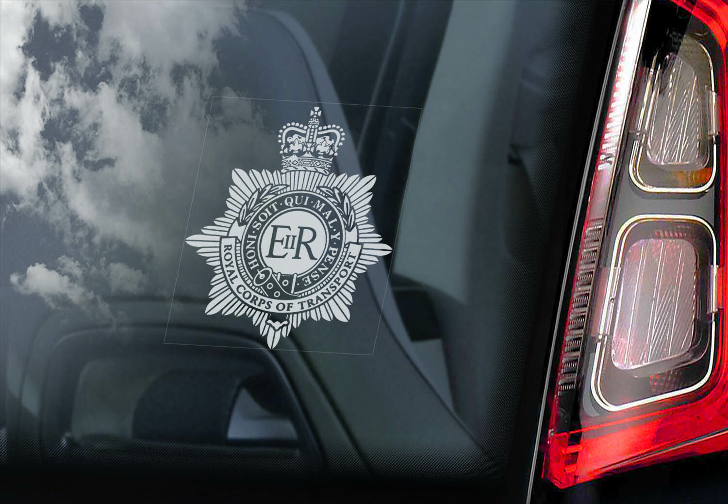 Royal Corps of Transport Car Sticker - Forces Military Window Emblem ...
