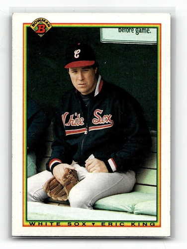 1990 Bowman #304 Eric King Chicago White Sox Baseball Card | eBay