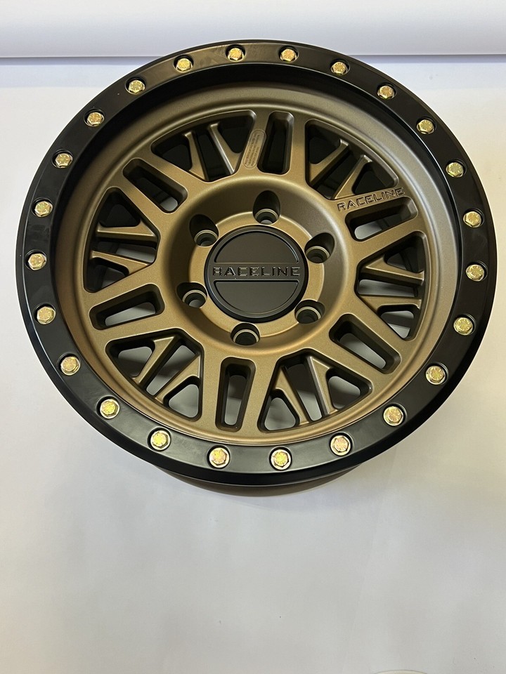 Raceline Ryno Wheel 951BZ 16x8 0951BZ-68060-00 Bronze Finish 6 Lug READ ...