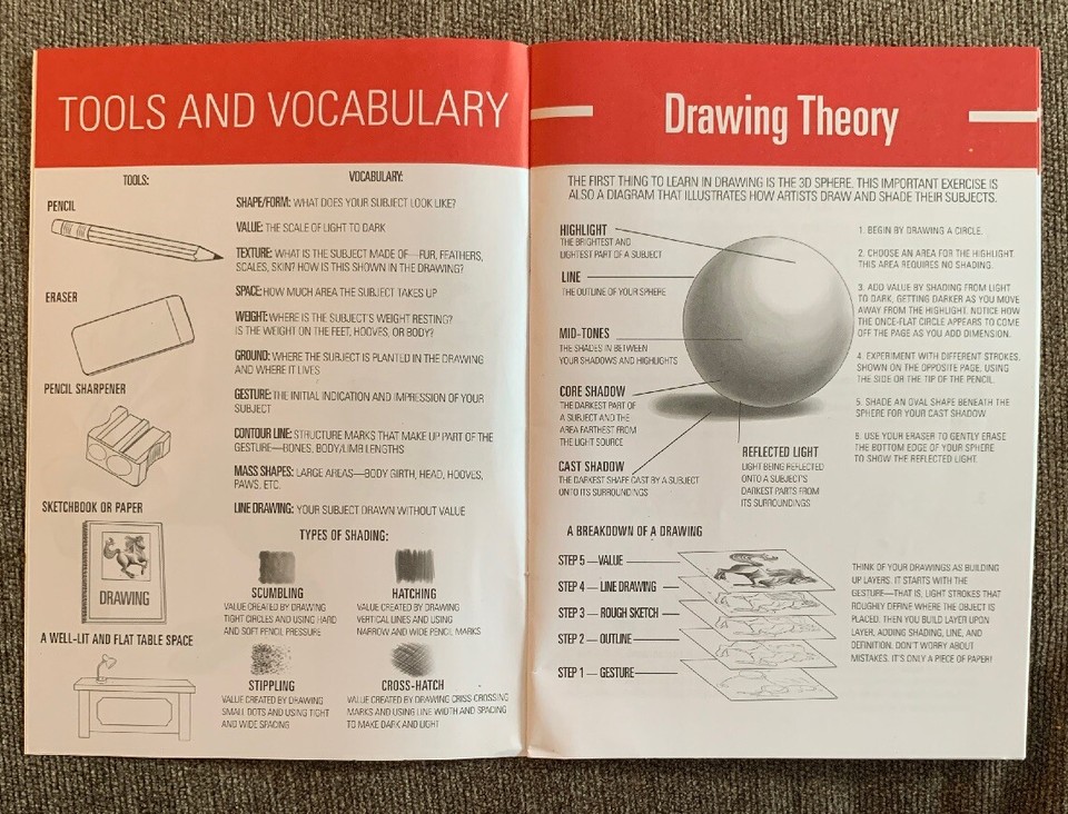 Horses iDRAW Step-By-Step Tutorial 24 pages Learn to Draw Books | eBay