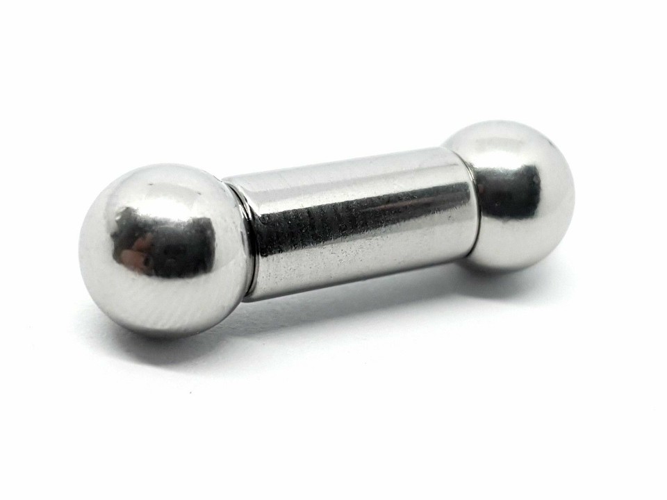 Prince Albert Straight Bar 2g (6mm) Large Gauge 8mm Ball Earring Heavy Piercing | eBay