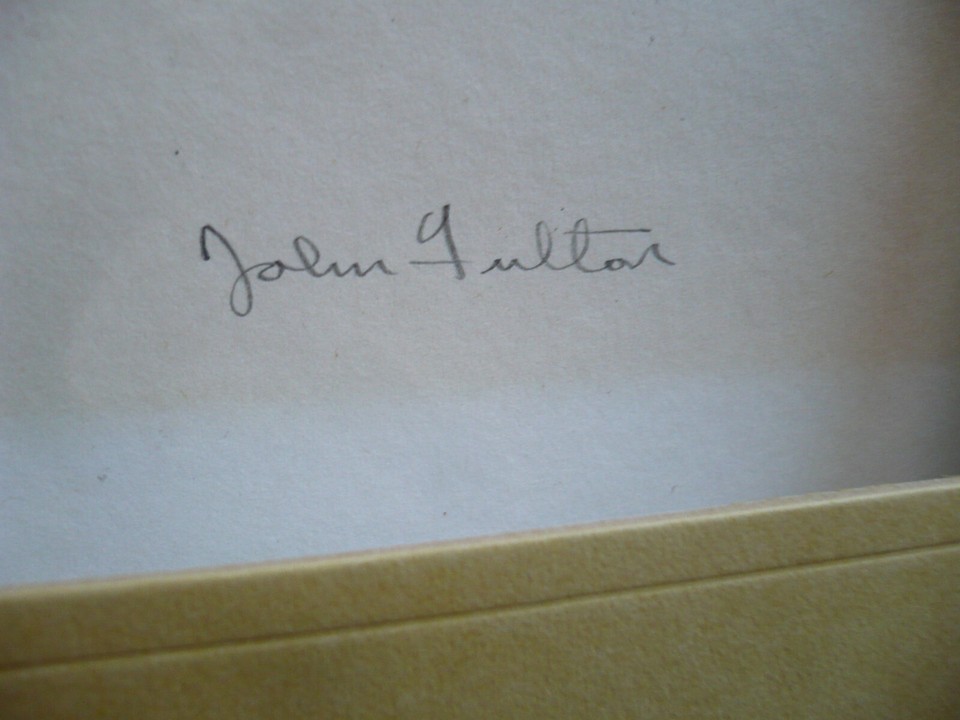 JOHN FULTON, LISTED, western Bullfighter, PENCIL SIGNED TITLED ...
