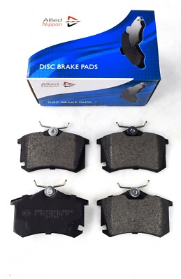 REAR AXLE BRAKE PADS AUDI A3 SEAT IBIZA TOLEDO SKODA FABIA OCTAVIA VW ...