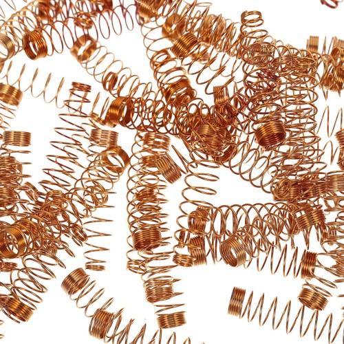 90pcs Copper Wire Springs Tiny Copper Springs Compression Springs for ...