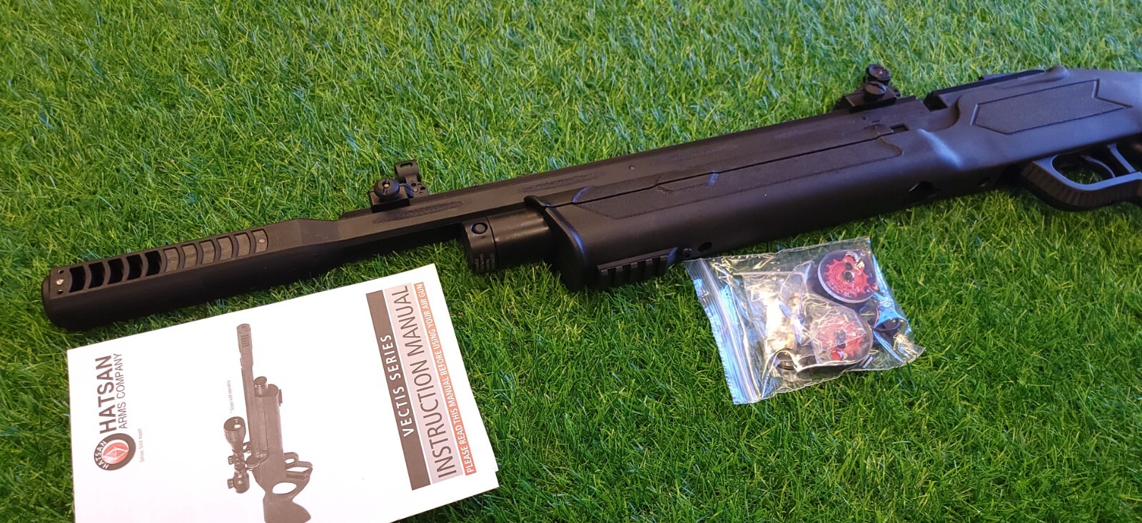Hatsan Vectis .22 PCP Lever Action Repeater Air Rifle, Synth Stock ...