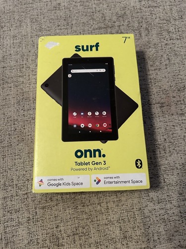 ONN Surf (2022) 32GB 7" Touchscreen Tablet Gen 3 Wi-Fi Android OS ...
