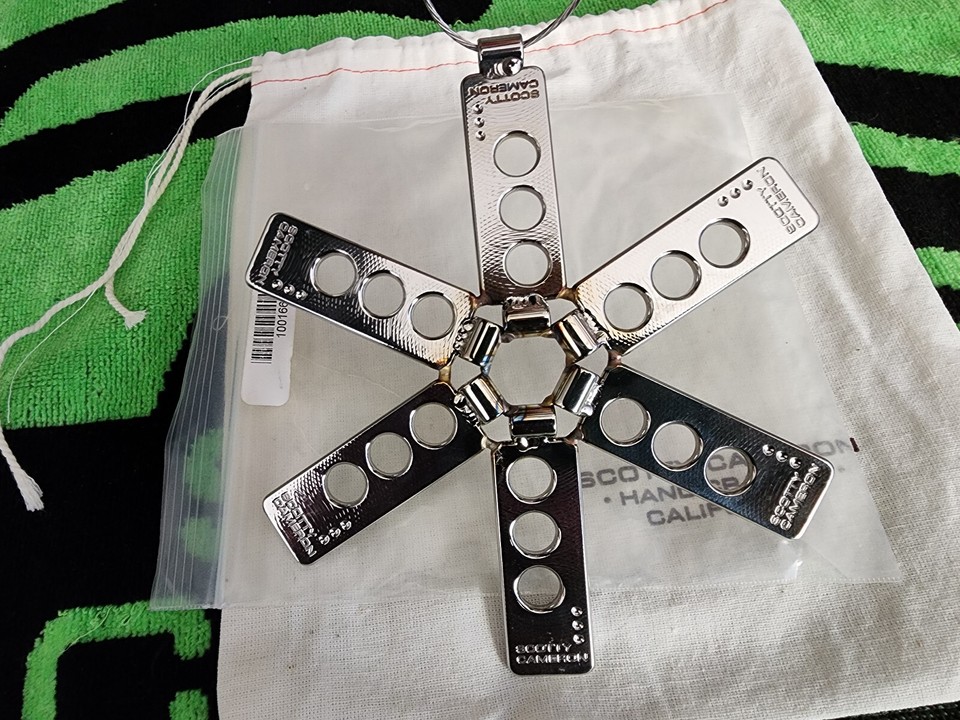 Rare Scotty Cameron handmade Welded Key chain Star marker Christmas ...