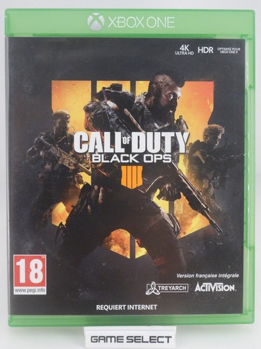 Call Of Duty Black Ops IIII Cod 4 Microsoft Xbox One Pal Fra Original ...