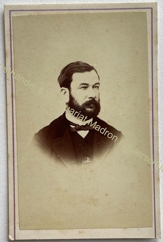 orig. CDV Foto Fotografie Mann Herr Mode um 1860 | eBay.de