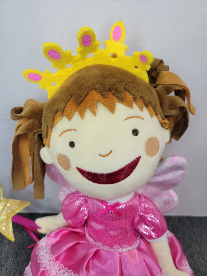 Yottoy Pinkalicious Soft Doll With Wand And Crown 15" | eBay
