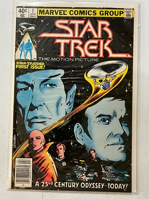 Star Trek The Motion Picture Issue 1 Marvel Comics 1980 Newsstand ...