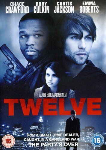 Twelve (DVD) Chace Crawford 50 Cent Emma Roberts Kiefer Sutherland (UK ...