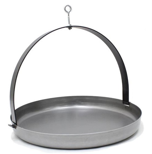 Campa Pan Spun Steel 20” 50 cm Camping Hang Over Campfire Camper Cooker ...